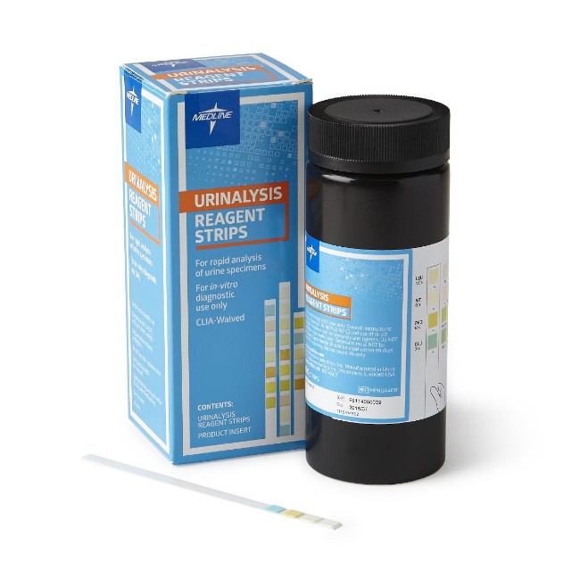 Strips, Urine, Reagent, 4Ob, 100 Strips/Bt | Pipeline Medical