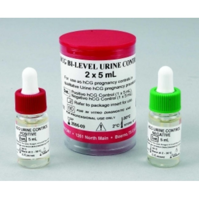 Test, Hcg Bi-Level Urine Controls | Pipeline Medical