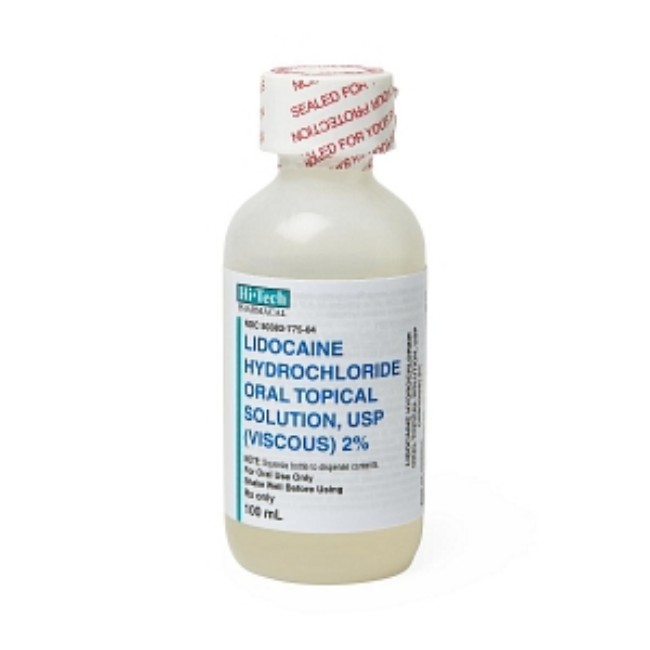 Lidocaine 2% Viscous Oral Top Soln 100Ml | Pipeline Medical